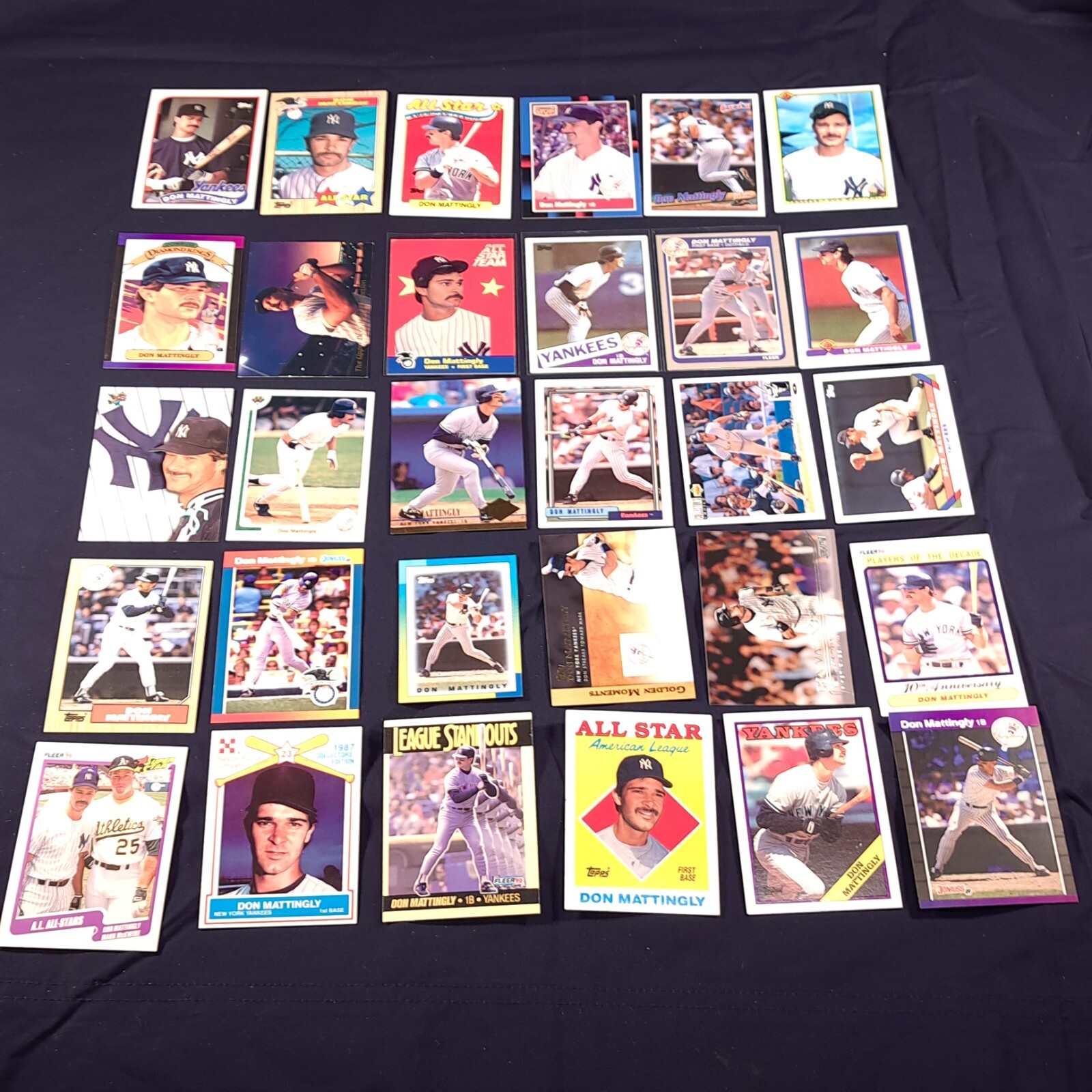 Lot of 30 Don Mattingly Cards New York Yankees | eBay