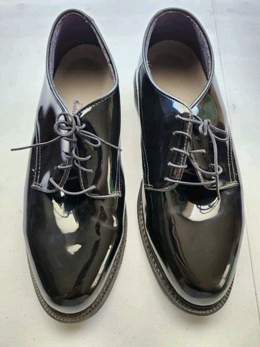 Capps Air Lite Footwear Military Dress Uniform High Gloss Shoes Size ...