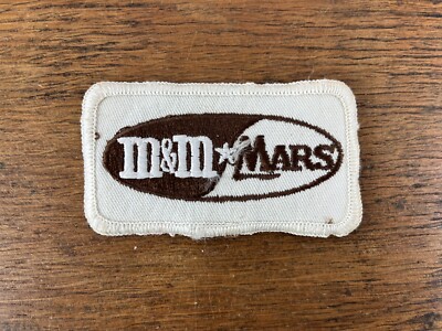 Vintage M&M Mars Embroidered Sew on Patch | eBay