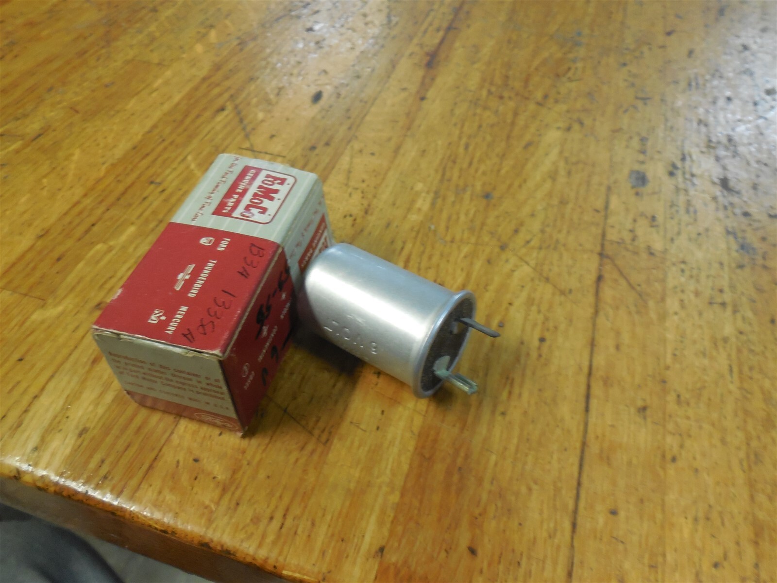 1953 54 55 Ford Thunderbird mercury nos 6v turn signal flasher B3A ...
