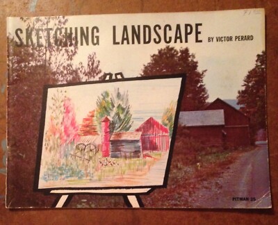 Sketching Landscape By Victor Perard 1957 Pitman 25 | eBay