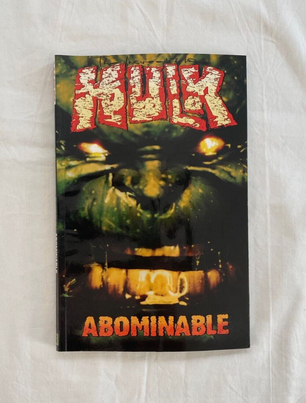 The Incredible Hulk Volume 4: Abominable Marvel Comics by Bruce Jones ...
