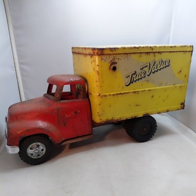 RARE Vintage 1954 Tonka Private Label True Value Hardware Box Truck HTF ...