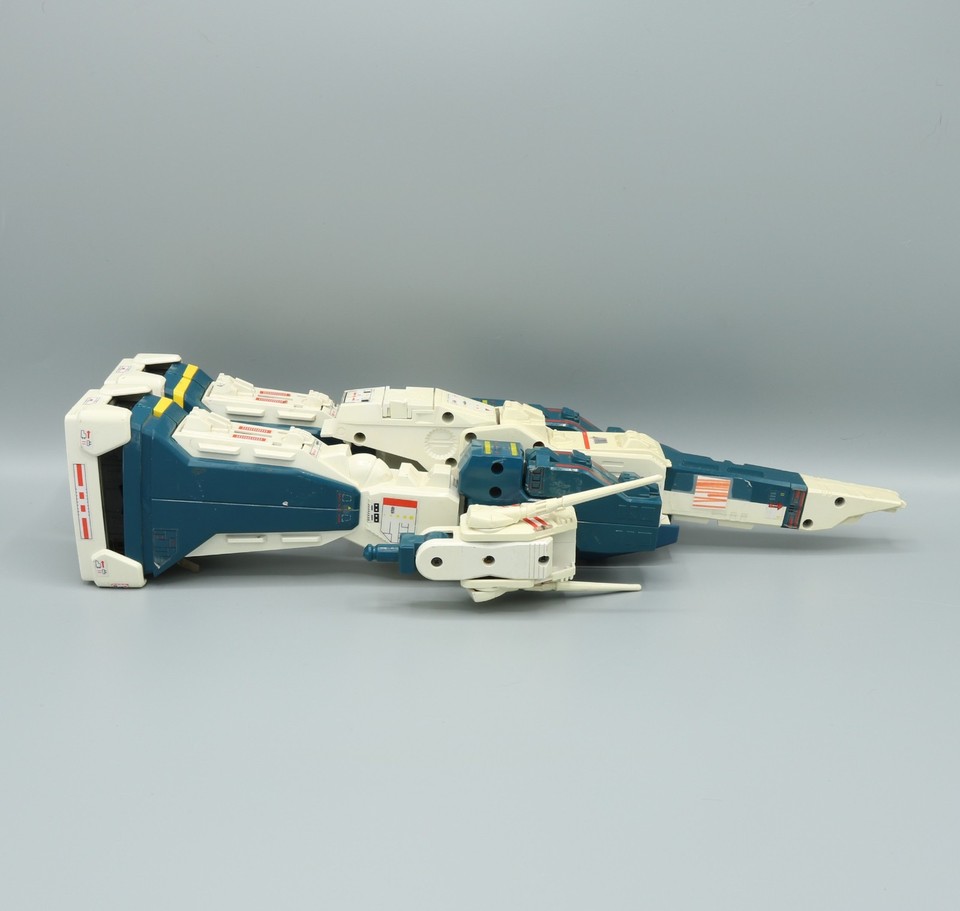 Robotech SDF-1 Vintage 1985 Matchbox 16" For Parts Shoulder Cannons ...