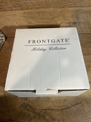 Frontgate Holiday Collection Christmas Ornaments Set Of 4 Glass | eBay