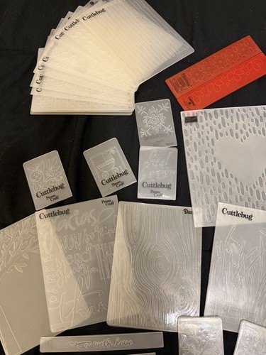 Cuttlebug Die Cutting Machine Compatible Plate Assorted Sizes And ...