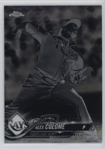 2018 Topps Chrome Negative Refractor Alex Colome #30 | eBay