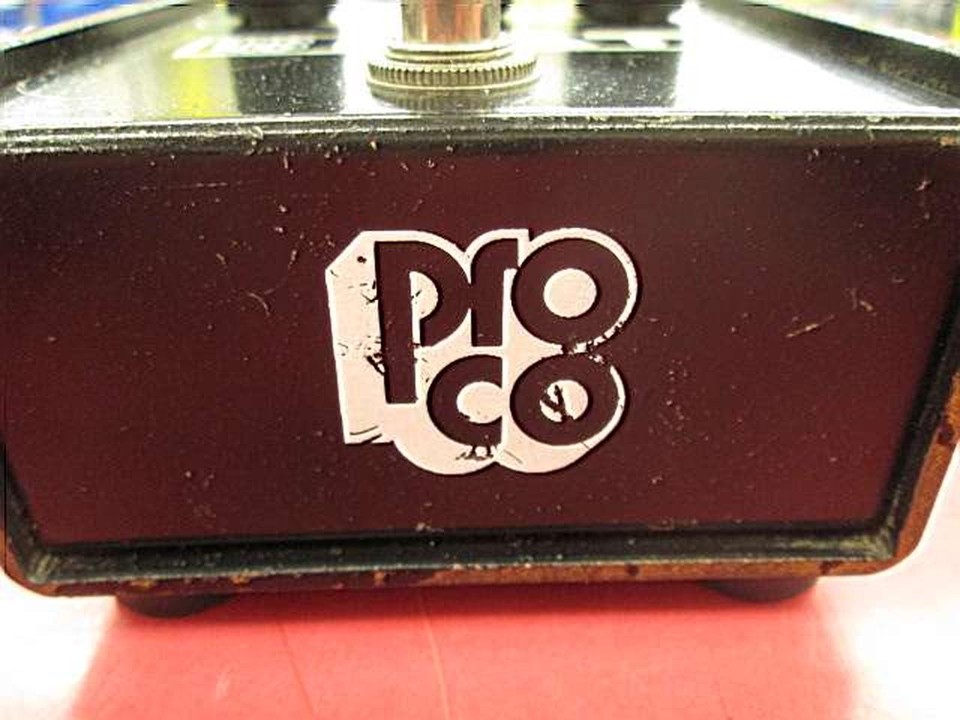 ProCo Rat Black Face Distortion Pedal LM308N Chip Usato Effetto ...