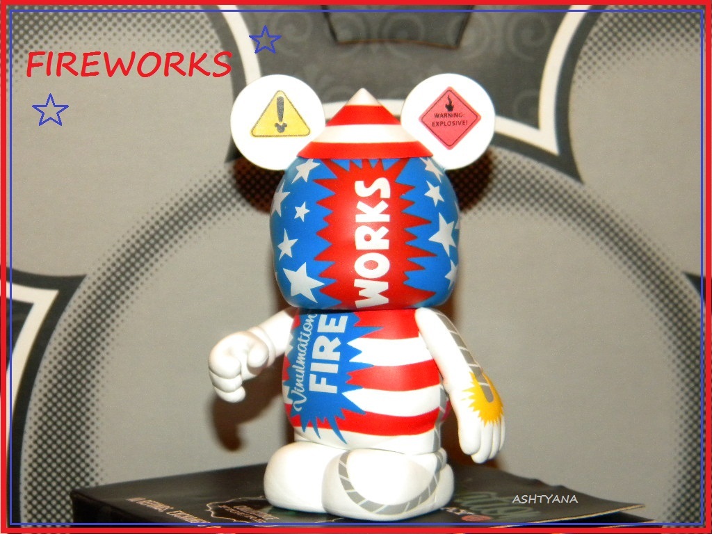 DISNEY VINYLMATION 3" - HOLIDAY 3 - FIREWORKS MICKEY - 4th of July - | eBay