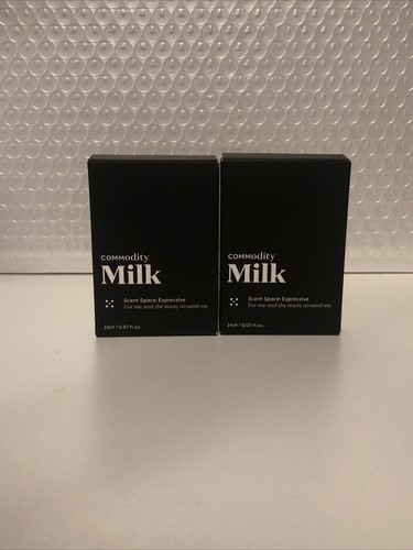 2 Commodity MILK Scent Space Expressive 4 mL 0.14 Oz TOTAL Unisex ...
