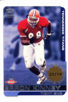 erron kinney rookie rc draft sp florida gators uf college pacific #/79 ...