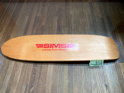 SIMS 70's SIMS Lonnie Toft Model Super Rare Skateboard Deck Vintage | eBay