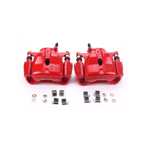 Power Stop HS250h Front Red Calipers w/Brackets pr FOR 10-12 Lexus | eBay