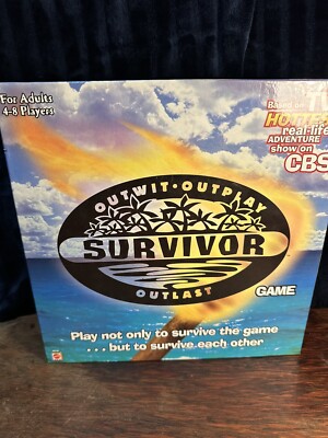 VTG Survivor Board Game! Outwit Outplay Outlast. Complete! Mattel CBS ...