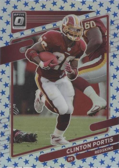 2021 Panini Donruss Optic - Clinton Portis #6 Stars Prizm for sale ...
