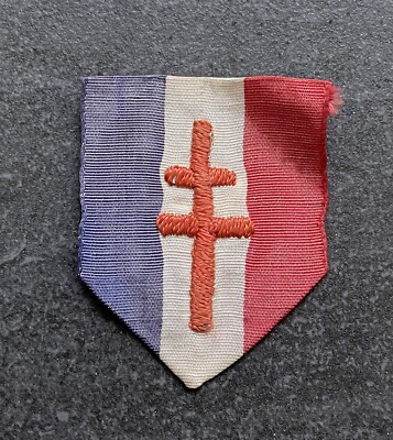 WW2 French Forces Of The Interior France Original Formation Sign Cloth ...