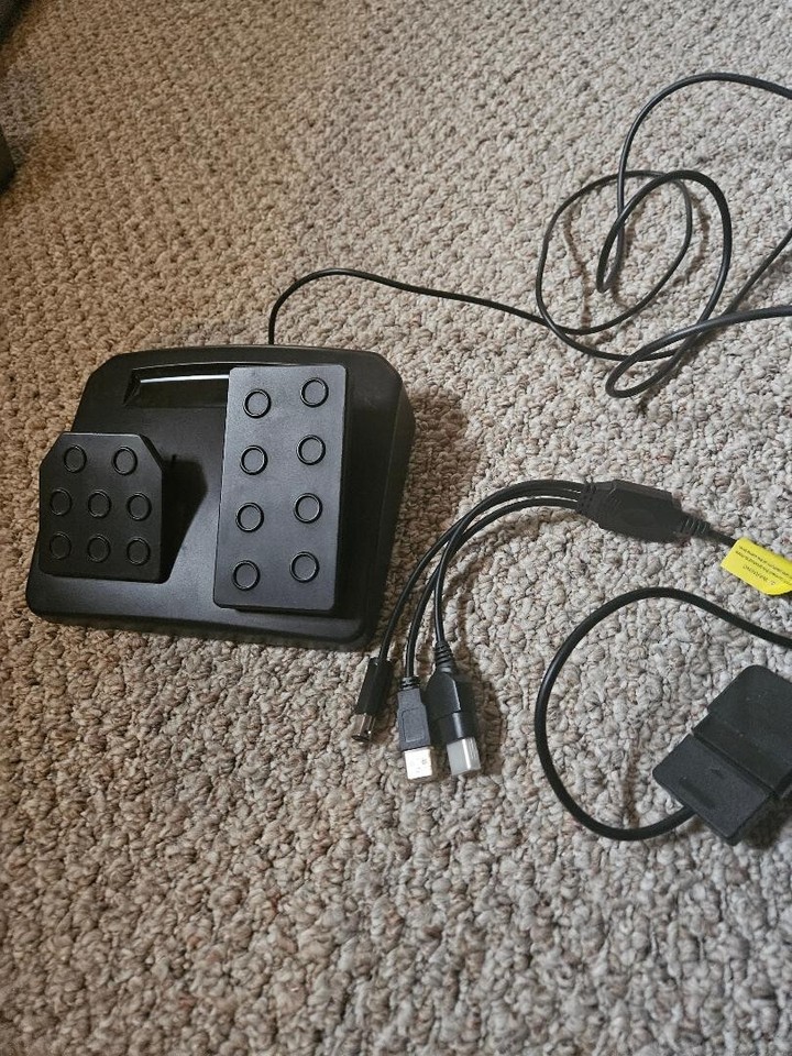 Universal Rumble Wheel Digital R Steering Controller W/Pedals-reduced ...