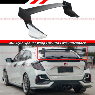 FOR 17-21 HONDA CIVIC FK7 FK8 5DR HATCHBACK TYPE-R WHITE M STYLE GT ...