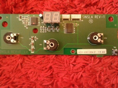 Vokera linea Display PCB SC01 63611854 E1 37 99 from linea 28 boiler ...