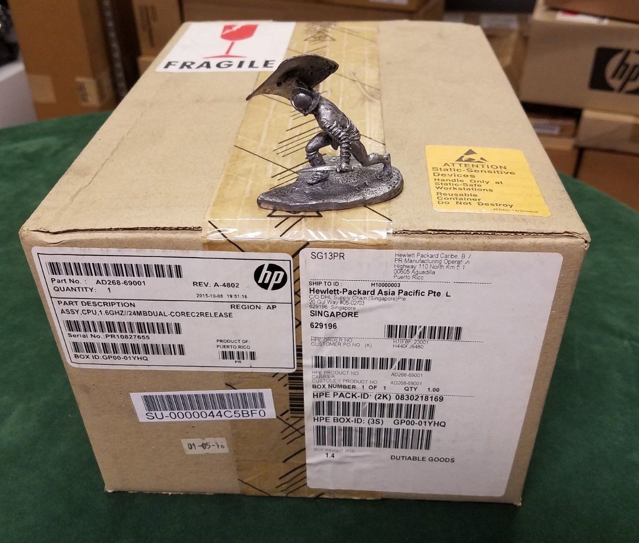 AD268-69001 (AD268A) - HP RX4640 ITANIUM2 1.6GHz/24MB DUAL CORE ...