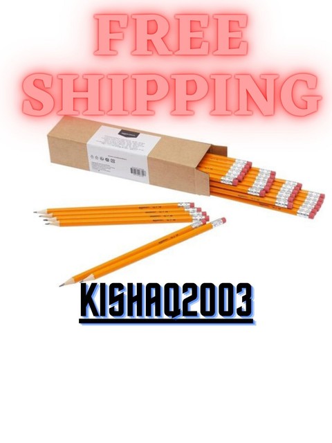 AmazonBasics Pre-Sharpened Wood Cased #2 HB Pencils (Pack of 150) for ...