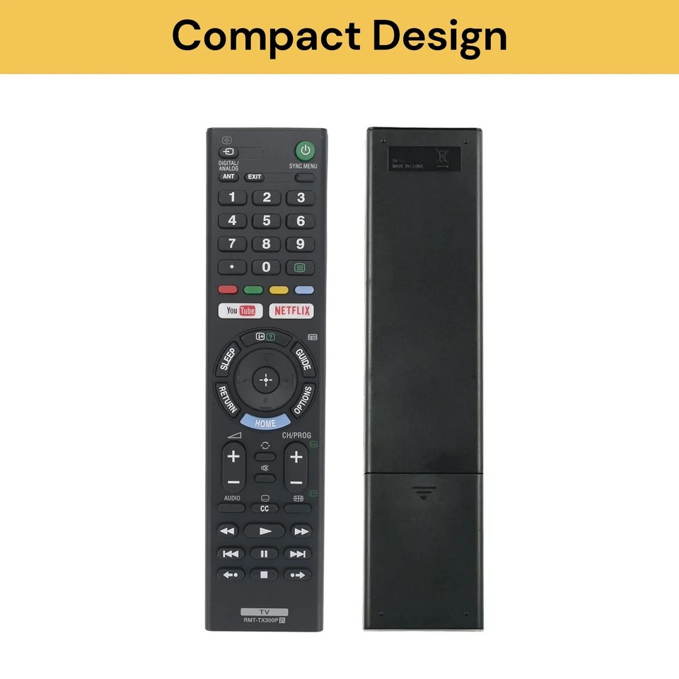 2pack Replacement SONY TV NETFLIX Universal Remote Control LCD LED ...