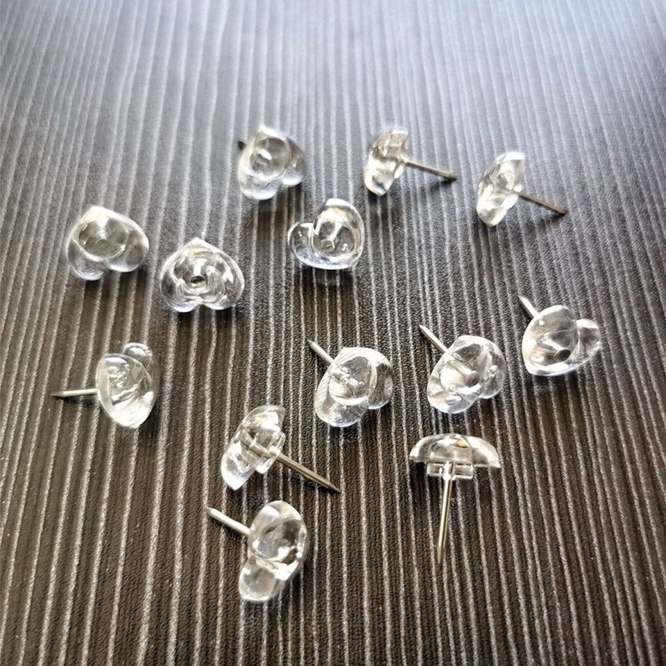100 Pcs Multi-function Push Pin Map Tacks Thumb for Bulletin Board ...