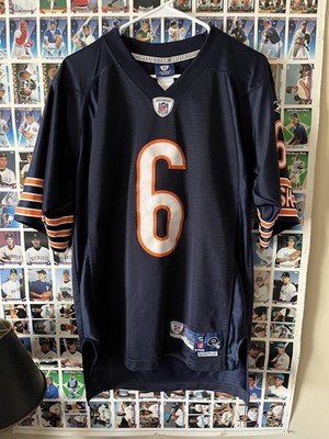 Vintage Jay Cutler Reebok NFL Chicago Bears #6 Stitched Jersey Blue S ...