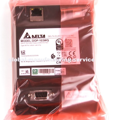 Delta DOP-103WQ HMI 4.3 inch Touch Screen Panels 480x272 Ethernet USB ...