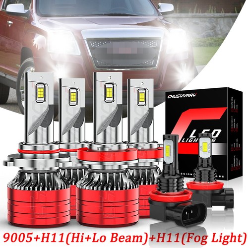 For Chevrolet Sonic 2012-2016 6000K 6pcs LED Headlights Fog Lights ...