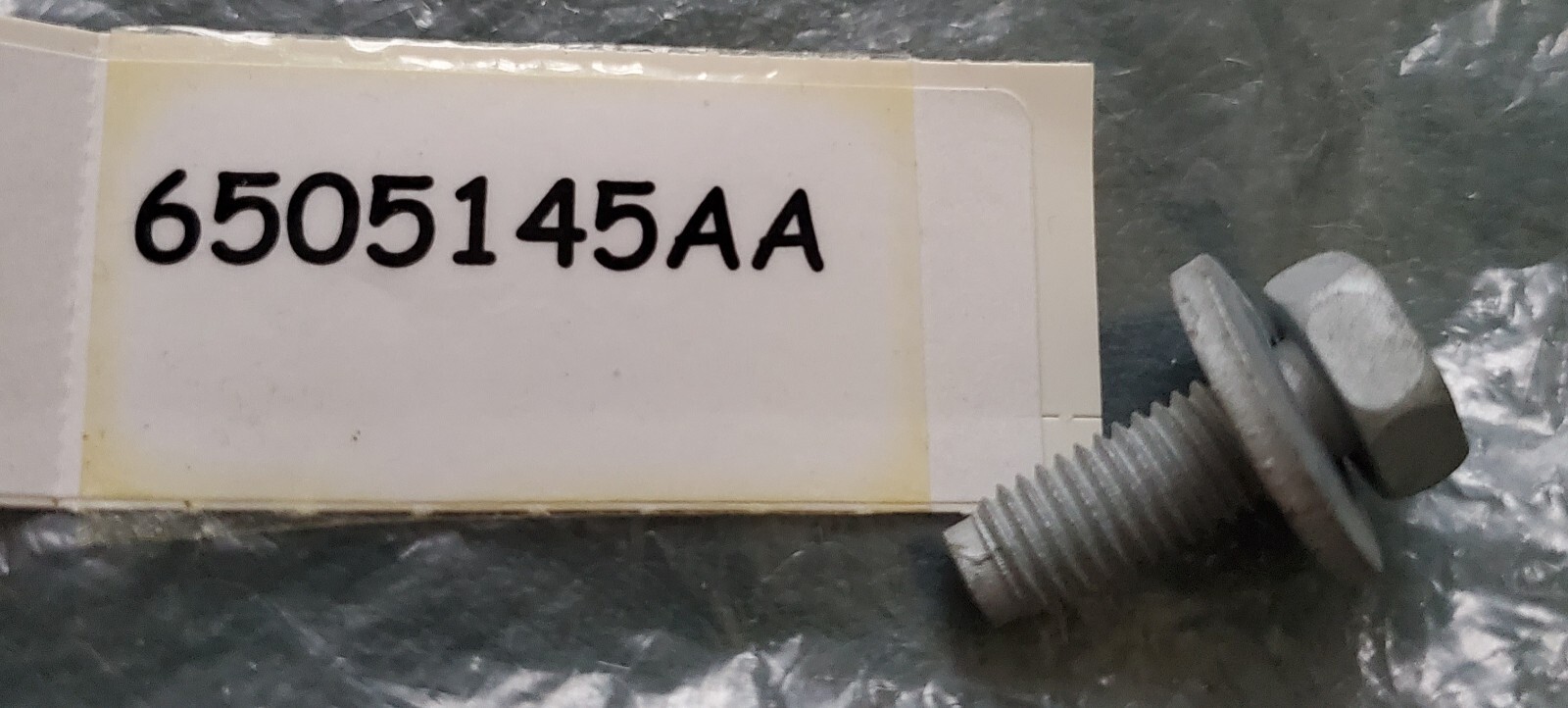 Genuine Mopar Hex Head Screw And Washer - Dodge Chrysler 6505145AA ...