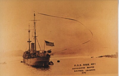 USS Dixie AD 1 US Navy Ship Vintage Postcard | eBay