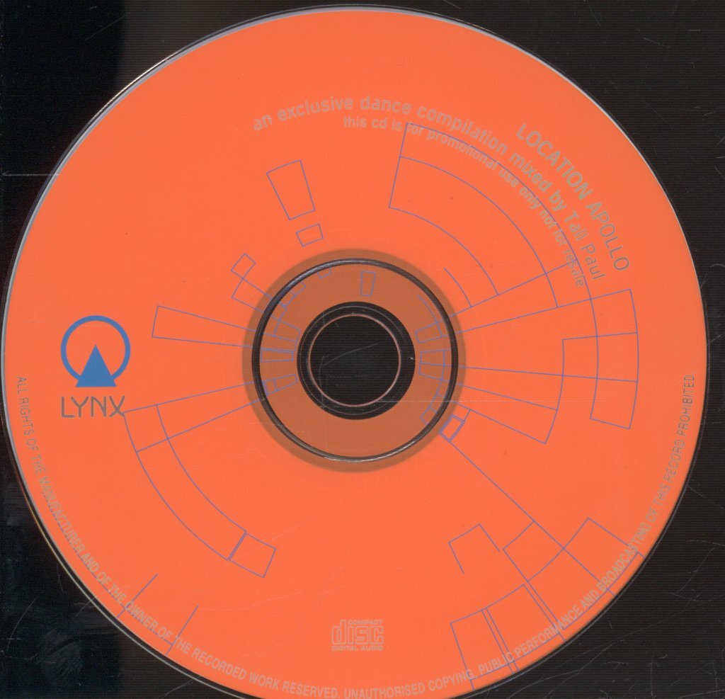 Tall Paul Location Apollo CD UK Lynx 1998 | eBay