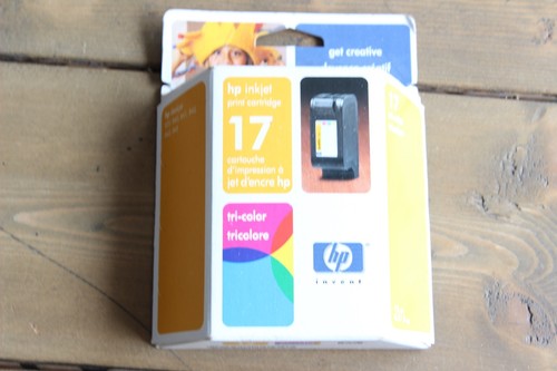 HP 17 Ink Cartridge New in Box Expired | eBay