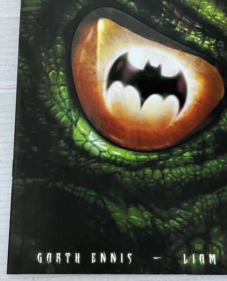 DC Comics Batman Reptilian #1A Garth Ennis Liam Sharp Comic Book NM ...