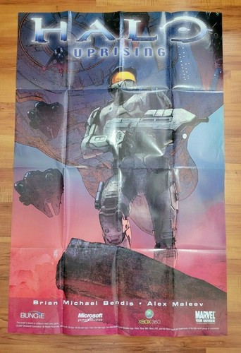 Halo Uprising Magazine Poster Master Chief Xbox Marvel Comics Bungie ...