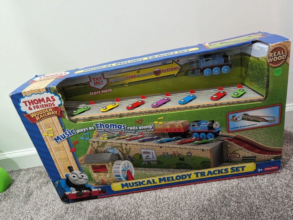 Thomas & Friends Wooden Railway Musical Melody Tracks Set NEW | eBay