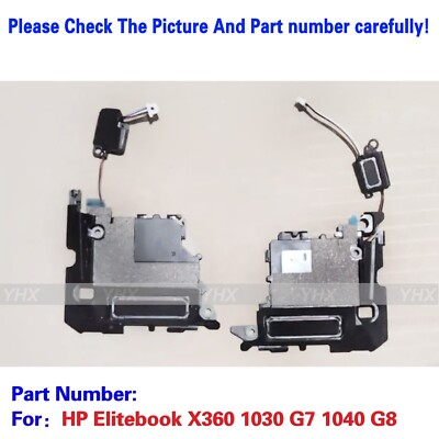 New For HP Elitebook X360 1030 G7 1040 G8 SPEAKER R+L M16052-001 | eBay