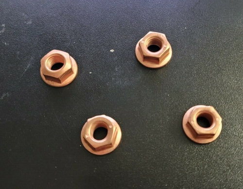 Set of 4 Genuine OEM VW AUDI Catalytic Converter Exhaust Nuts N10286108 ...