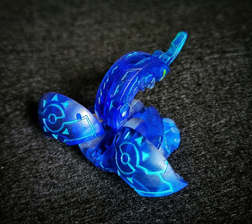 Custom-Made 3D Printed Bakugan Aquos Infinity Dragonoid Manually ...