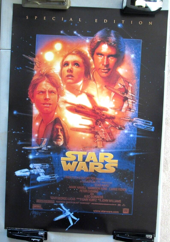 STAR WARS SPECIAL EDITION R-97 SET OF 3 REPRINT ROLLED MOVIE POSTERS ...