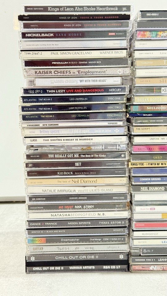 148 CD Job Lot Collection Bundle Rock Pop Electronic Various Soundtrack ...