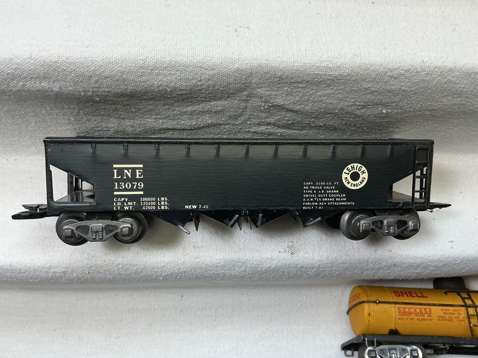 Nice Marx scale 13079 LNE hopper, Type-B trucks. | eBay