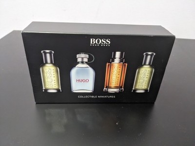 HUGO BOSS cologne kit 2x BOSS bottled/ 1x HUGO MAN/ 1x THE SCENT | eBay