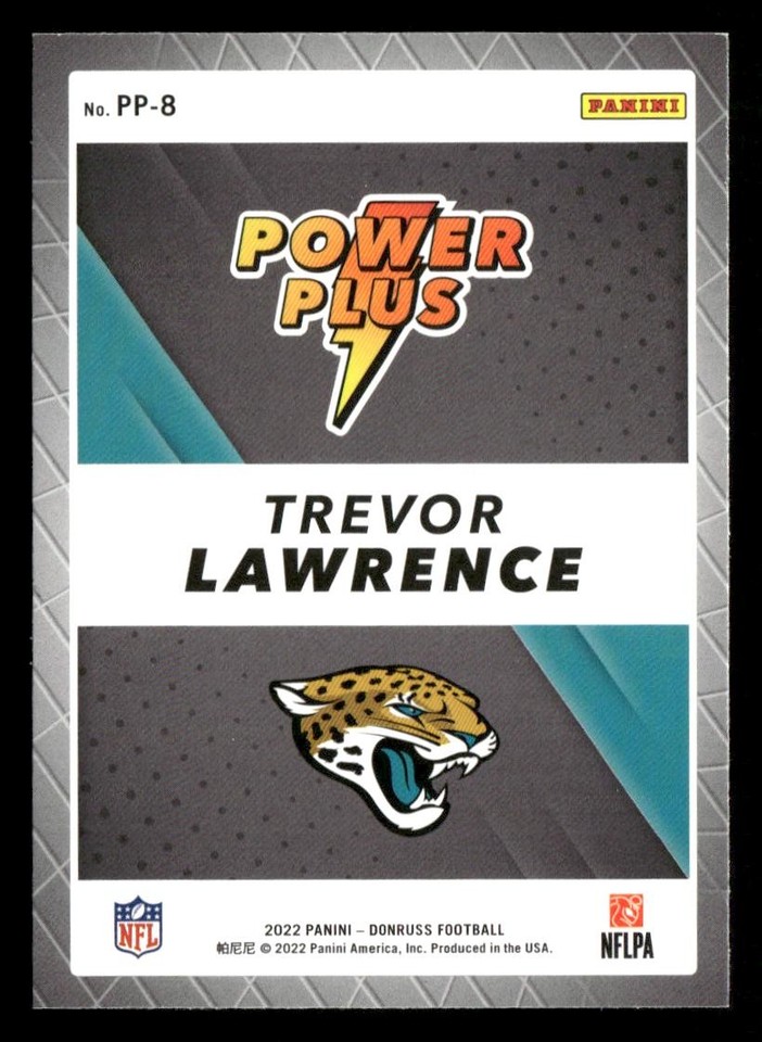 2022 Donruss #PP-8 Trevor Lawrence Power Plus | eBay