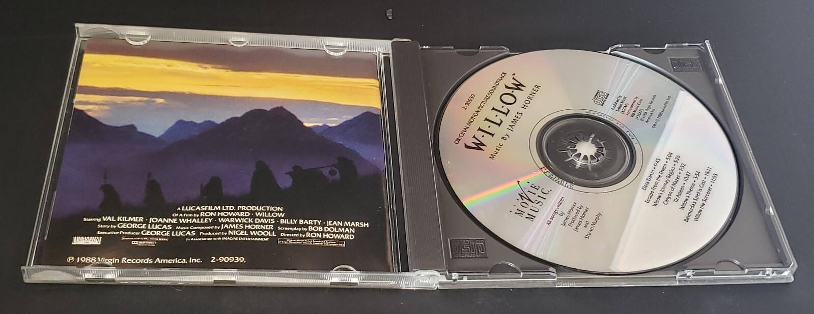 Willow [Original Motion Picture Soundtrack] by James Horner (CD, Oct ...