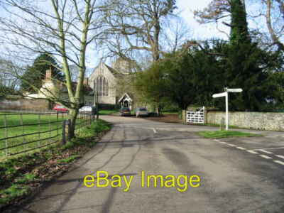 Photo 6x4 Bishopsbourne church and road junction. c2007 | eBay UK