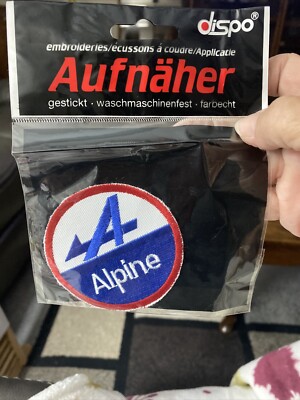Renault Alpine Iron On Patch | eBay
