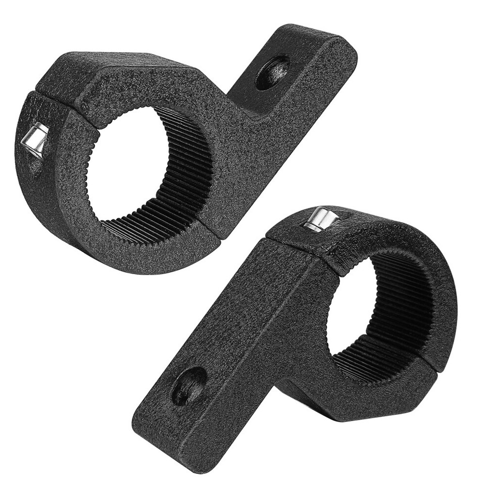 2x Mount Brackets Clamp Cage Tube Roll Bar Mount 0.6/1/1.25" For ...