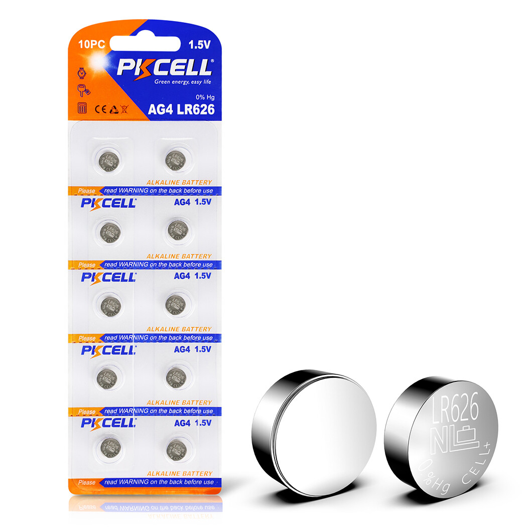 10X LR44 LR41 AG5 AG6 AG7 AG9 Button Cell 1.5V Alkaline Calculator ...